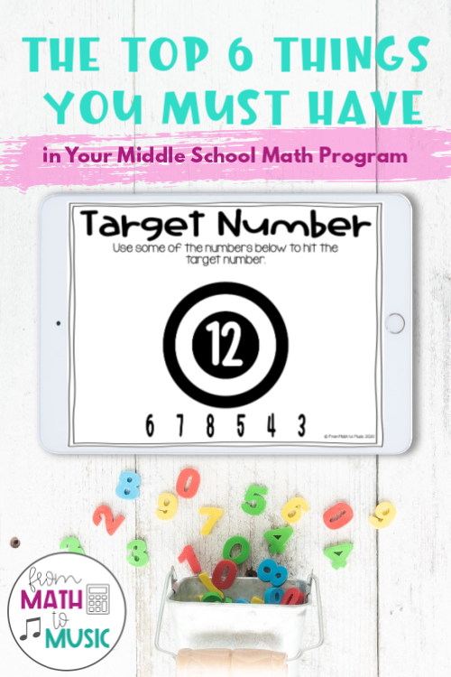The Top 6 Things You Must Have in Your Middle School Math Program ...